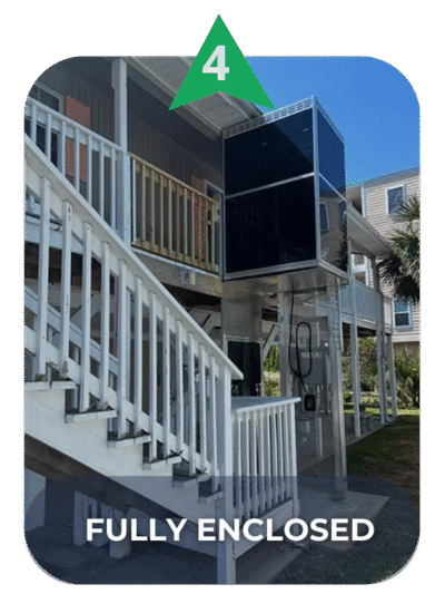 Carolina Lift Outdoor Passenger Lift - 750 lb Capacity